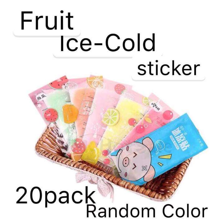 JM (20pack) Summer Fruit Ice-Cold Paste Cooling Refreshing Cold Ice ...