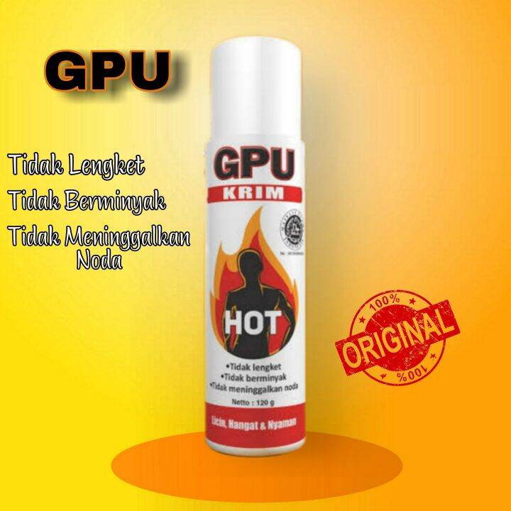 GPU KRIM HOT BOTOL 120 GR | Lazada Indonesia