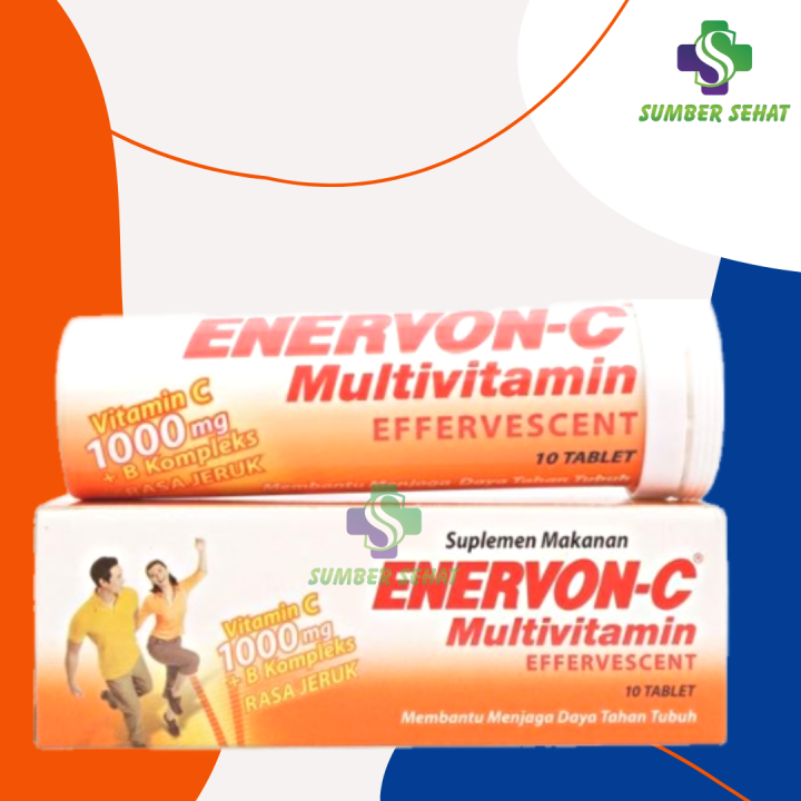 ENERVON C 1000 MG EFFERVESCENT TUBE 10 TABLET | Lazada Indonesia