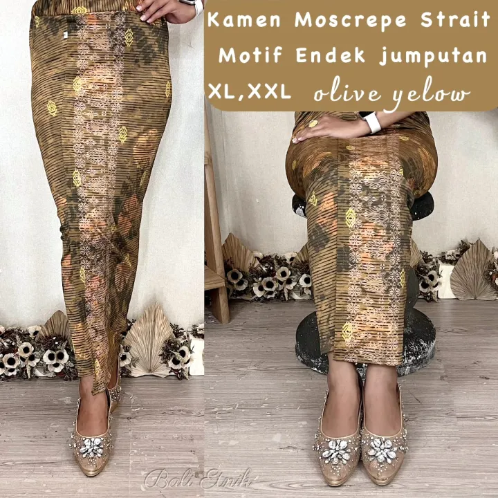 rok lycra strait kamen motif songket bali rok panjang rok bali bawahan ...