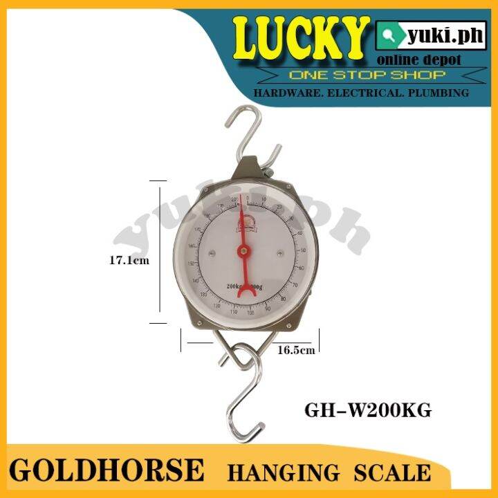 GOLDHORSE HANGING SCALE (10kg/25kg/50kg/100kg/150kg/200kg) | Lazada PH