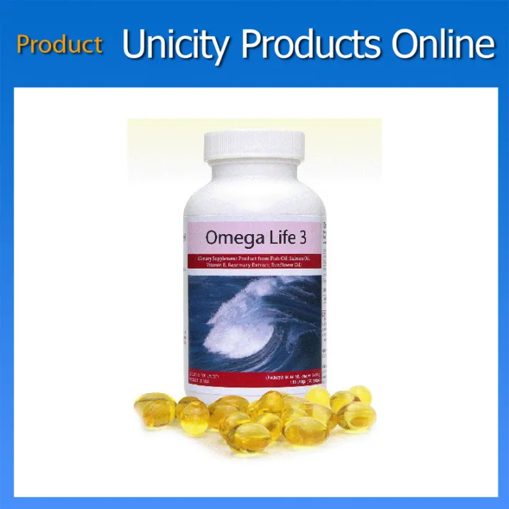 ยูนิซิตี้ โอเมก้า ไลฟ์ 3 / Unicity Omega Life 3 ขนาดบรรจุ 1 กระปุก 30 ...