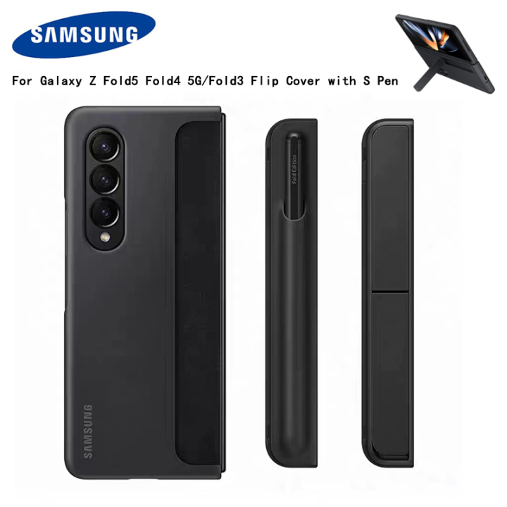 Samsung Fold 5 case with s pen Kickstand Pen Slot 2 in 1 for Samsung ...