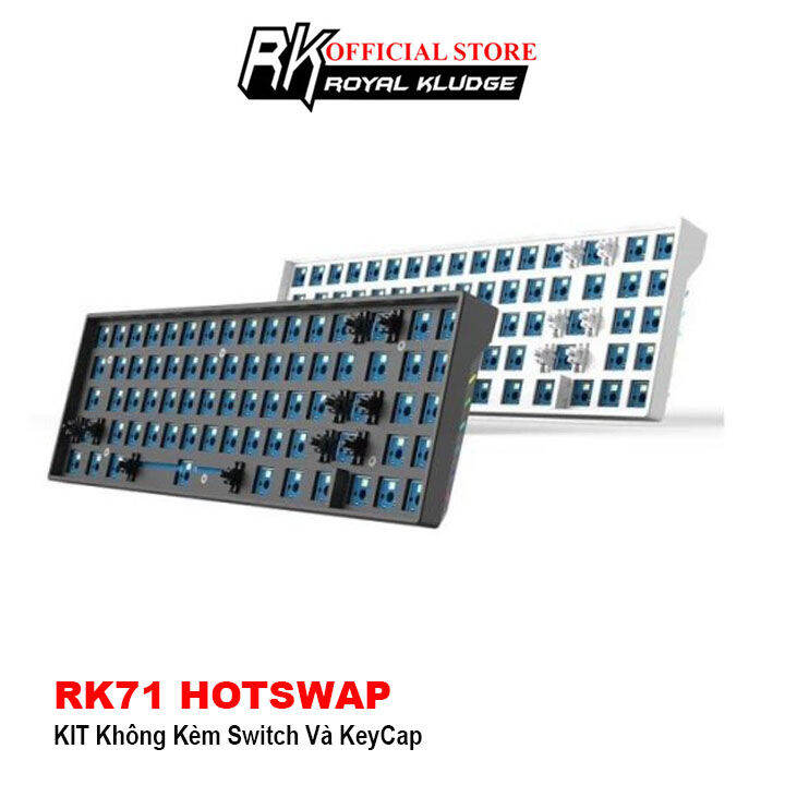 RK71 KIT HOTSWAP - KIT Bàn phím cơ Royal Kludge Rk71 Kết nối 3 thiết bị ...