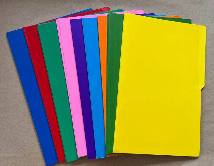 COLORED FOLDER SHORT & LONG | Lazada PH