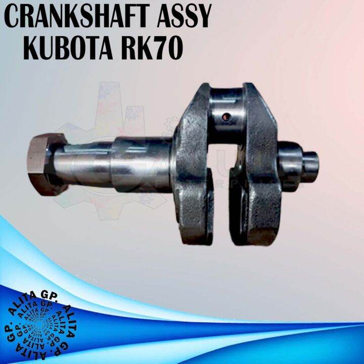 Crankshaft Assy Kubota RK70 Water Cooled Diesel Engine | Lazada PH