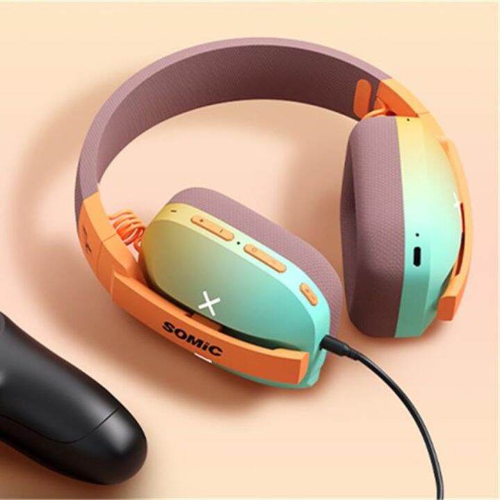 Somic G810 Wireless Bluetooth Headphone With 3 Modes Connection,35ms ...