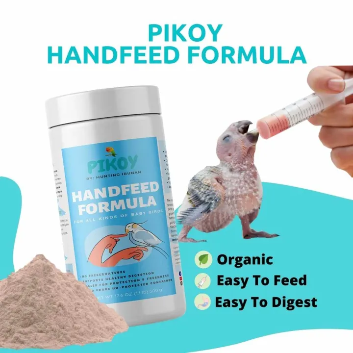 PIKOY Handfeed Formula Hand Feeding For All Kinds of Baby Birds | Lazada PH