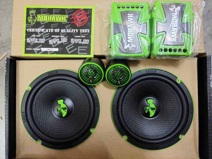 (LATEST MODEL 2022)MOHAWK 6" INCH 2-Way 2way Component set Car Speaker ...