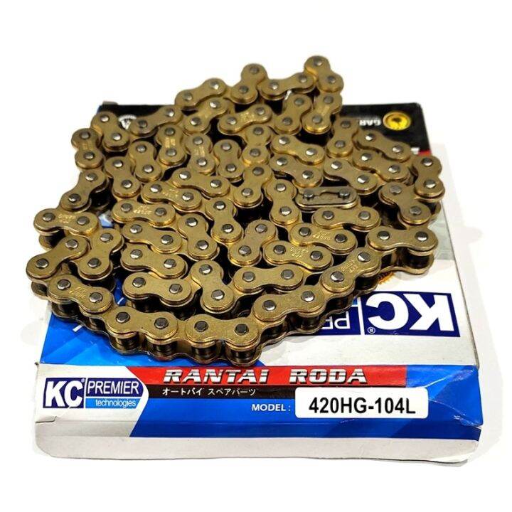 RANTAI RODA GOLD KCP 420HG X 104L | Lazada Indonesia