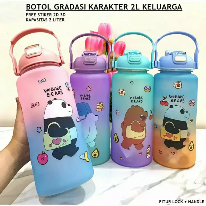 ESA Botol Minum Anak 2 Liter Viral Kekinian Gemuk Gendut Big Belly ... ESA Botol Minum Anak 2 Liter Viral Kekinian Gemuk Gendut Big Belly ...