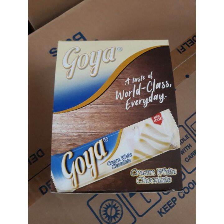 Goya Cream White Chocolate in a box | Lazada PH