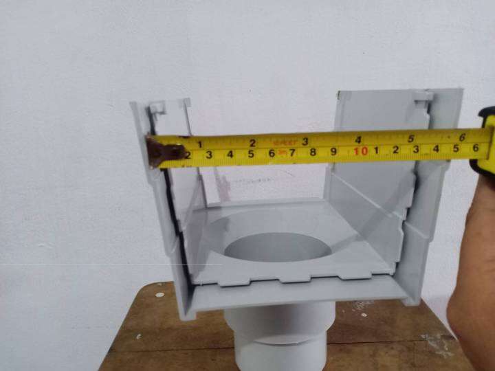 Corong talang PVC kotak 140 cm SG-140 lebar 14 cm merk LANGGENG kuat ...