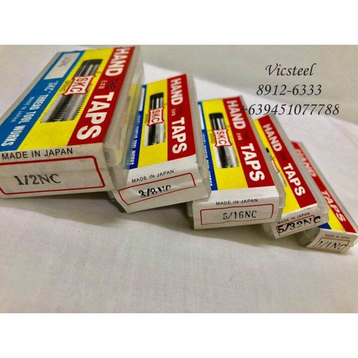 SKC Hand tap or Pipe Tap NC NPT UNF Made in Japan 5/32 1/4 5/16 3/8 1/2 ...