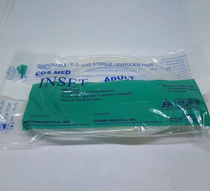 Cosmed IV Solution Set Adult 20 MacroDrops/ml | Lazada PH
