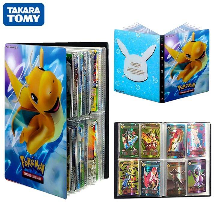 Pokemon การ์ด Tarot การ์ด TAKARA TOMY 240PCS Pokemon การ์ดอัลบั้ม ...