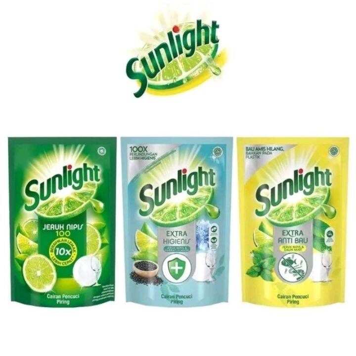 Sunlight Cairan Pencuci Piring Extra Higienis 650ml | Lazada Indonesia