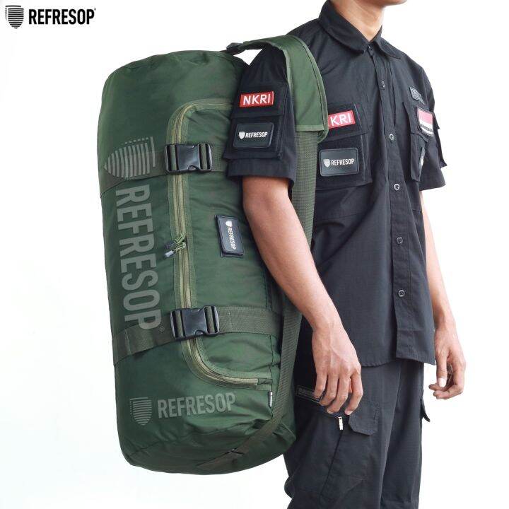 Tas Pulsak TNI Kuat Kantong Barang Tentara Jumbo PLP0102HD Duffle Bag ...