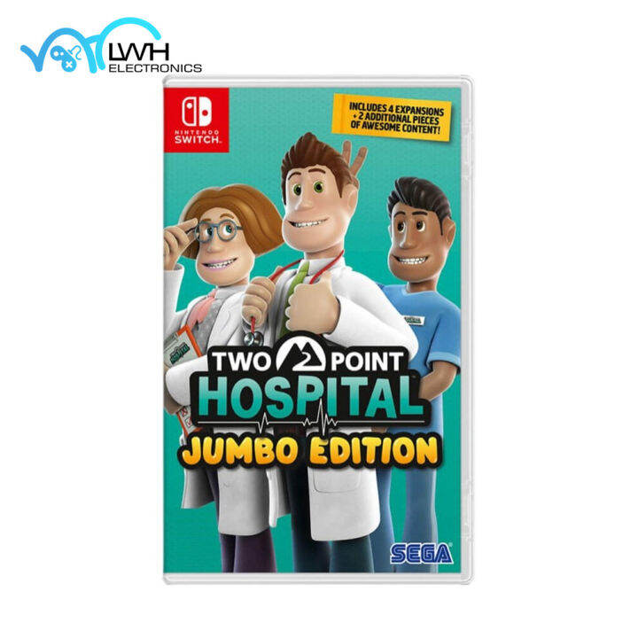 Two Point Hospital : JUMBO Edition - Nintendo Switch | Lazada