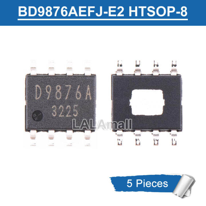 5ชิ้น HTSOP-8 D9876A BD9876AEFJ BD9876AEFJ-E2 SOP-8 HTSOP8 SMD Step-Down ชิปเครื่องดูแลไอซีแบบ ...