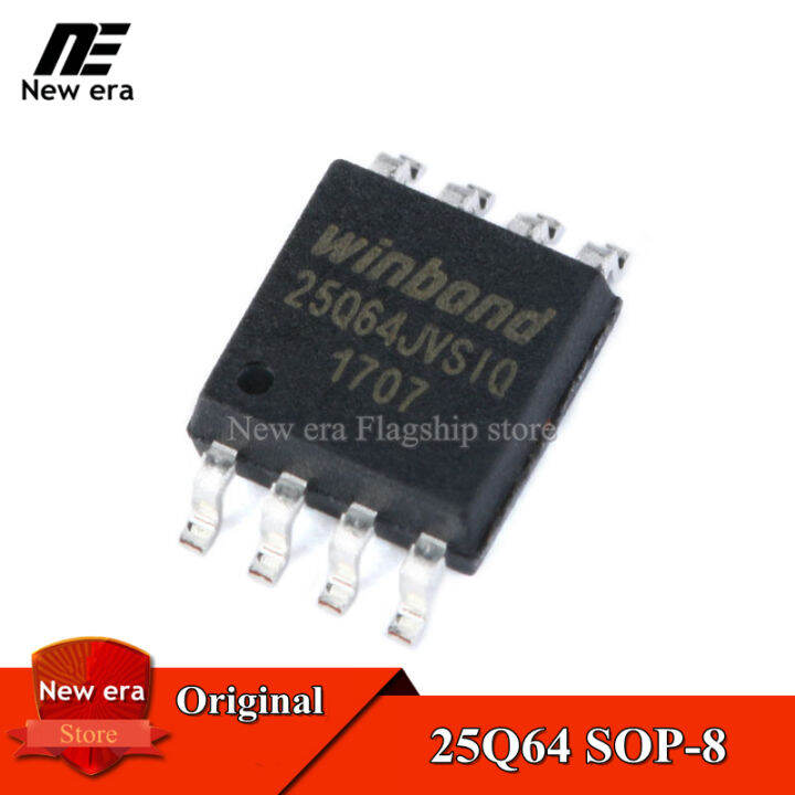 5Pcs Original 25Q64 SOP-8 25Q64JVSIQ W25Q64JVSSIQ 25Q64CSIG GD25Q64CSIG SOP8 64Mbit SPI หน่วย ...