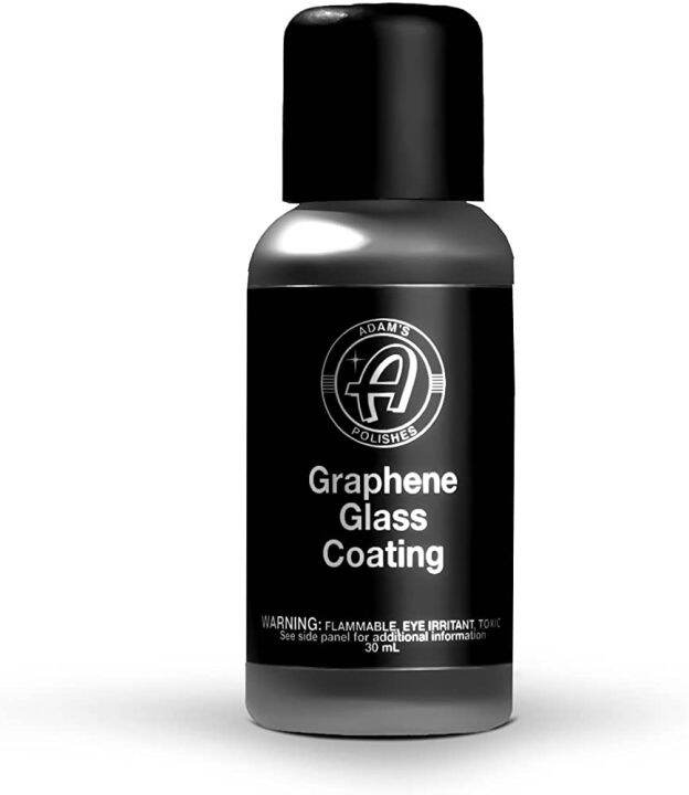 Adam's Graphene Glass Coating (30 ml) ผลิตภัณท์เคลือบกระจกอดัมส์กราฟีน ...