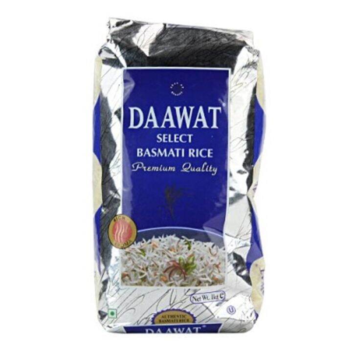 Daawat Select Basmati Rice Premium Quality 1kg {India} #0524 | Lazada PH