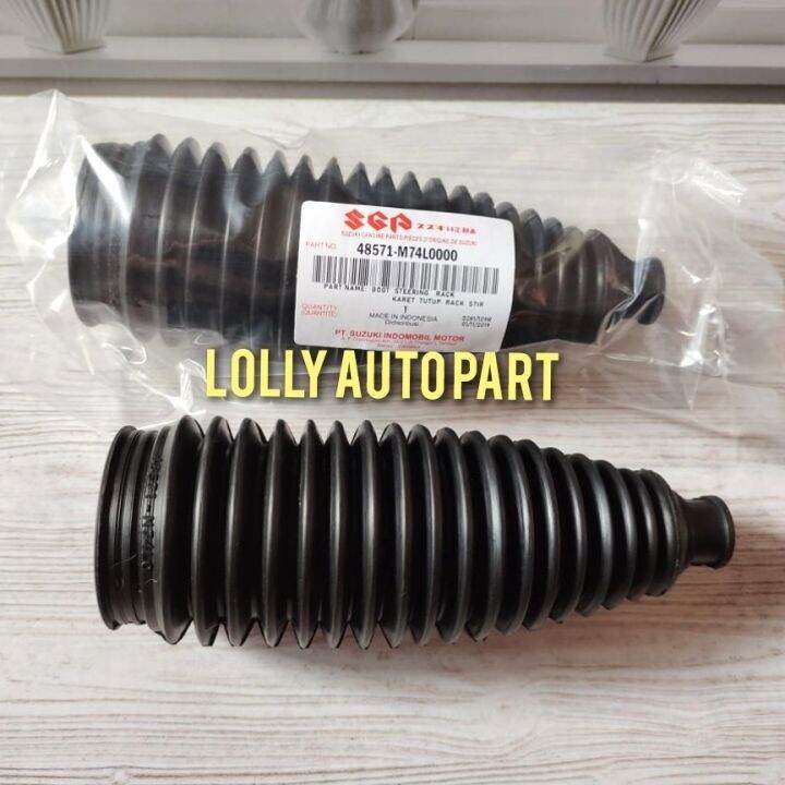 KARET BOOT RACK STEER STIR LONG TIE ROD SUZUKI ERTIGA TIPE A | Lazada ...
