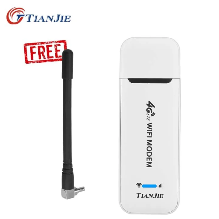 TIANJIE 4G Wifi Router Micro ซิมการ์ดแบบพกพาไร้สาย LTE USB โมเด็ม4G ...
