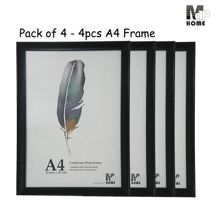 PREMO Value Pack A4 Frame (Pack of 4) -Certificate Frame-A4 Sijil ...
