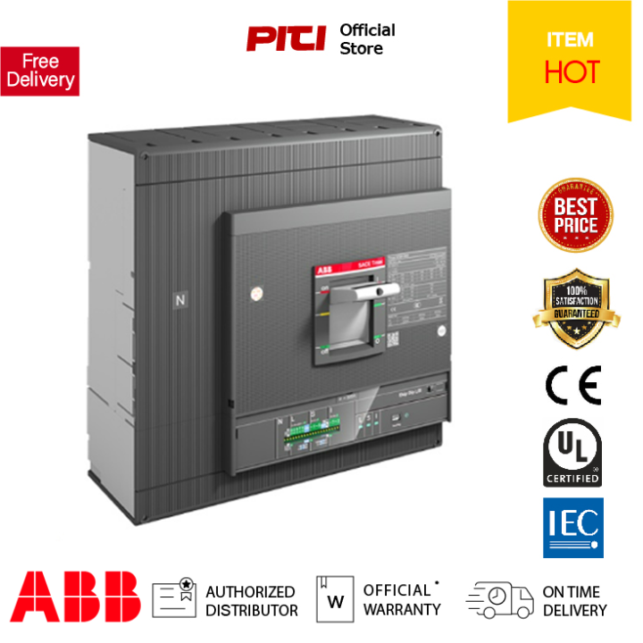 ABB เบรกเกอร์ MCCB Tmax XT6S 800 Ekip LS/I In=800A 3p 50kA 3Pole ABB ต้องที่ PITIGROUP | Lazada ...