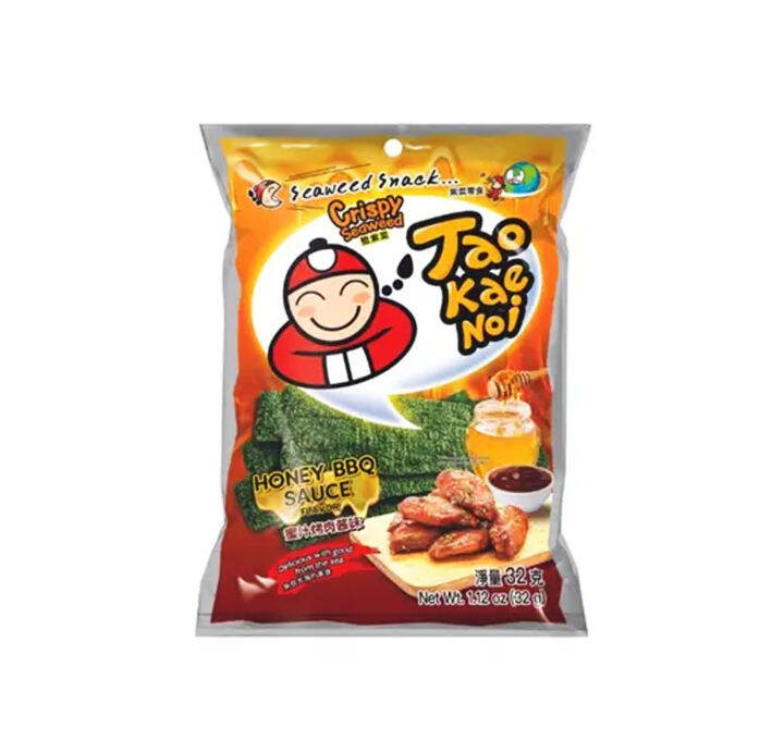 Tae Kae Noi Seaweed (Honey Barbecue) 小老板蜜糖烧烤酱味 | Lazada Singapore