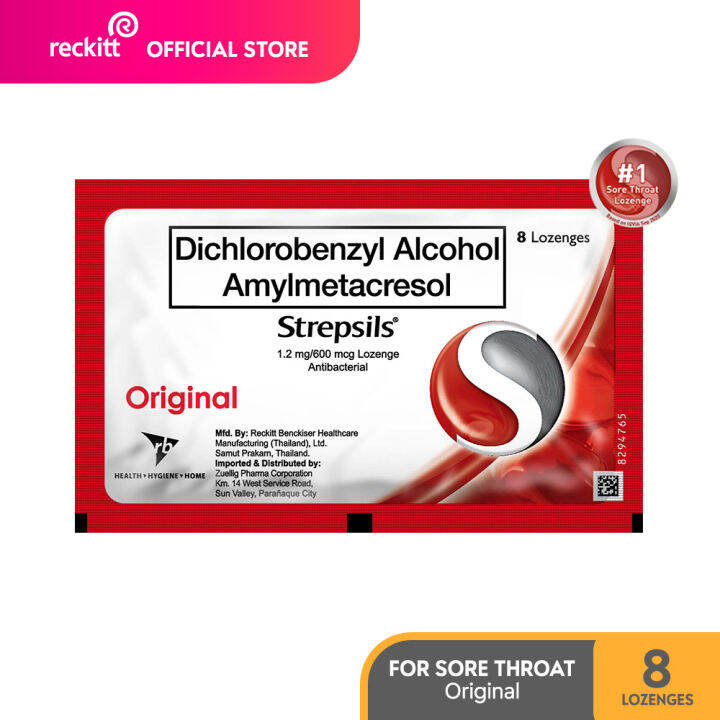 Strepsils Original Lozenges Pack of 8s | Lazada PH
