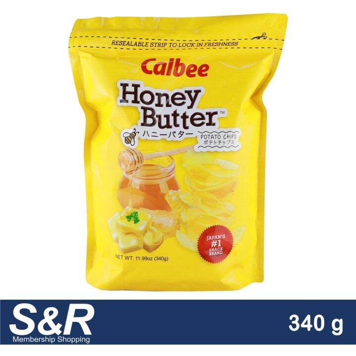 Calbee Honey Butter Potato Chips 340g Exp: Dec 29 2022 | Lazada PH
