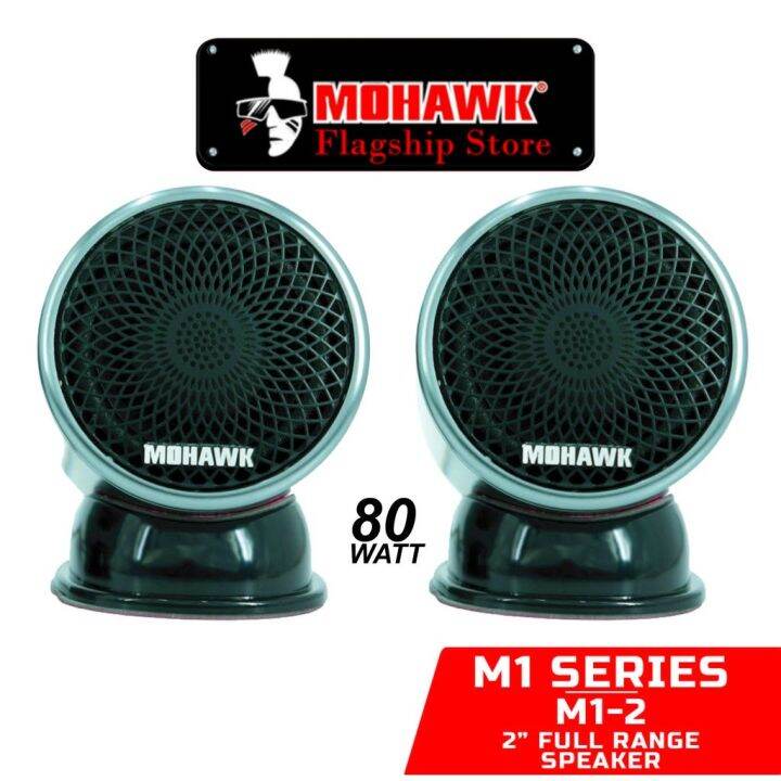 Mohawk 2 Inch Full Range Speaker M1-2 Silver Series Fullrange With Bass | Lazada