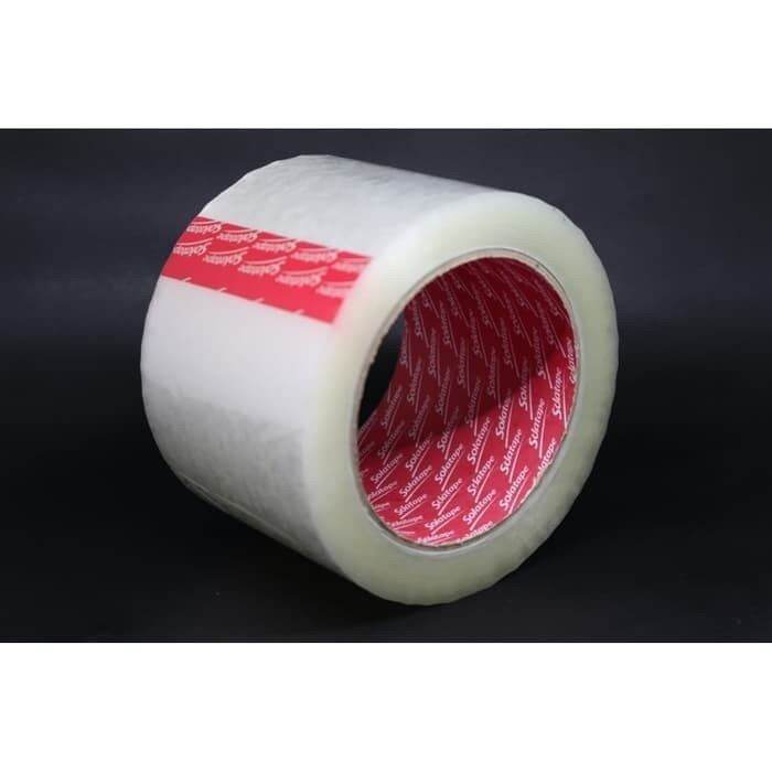 Lakban Isolasi Solatape 3 inch 72 mm x 100 yard | Lazada Indonesia