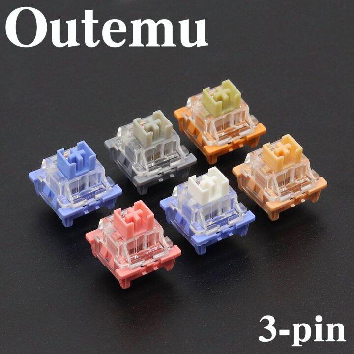 New Outemu Switches Mechanical Keyboard Switch 3Pin Clicky Linear ...