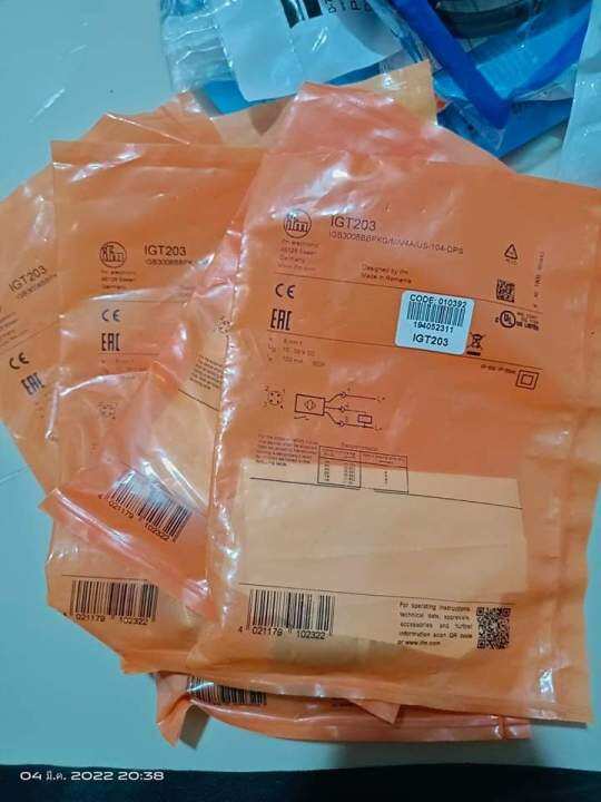 ใหม่ NEW IFM nductive sensor IGT203 , IFT 203,E11252 IFS244 IFS62 ...