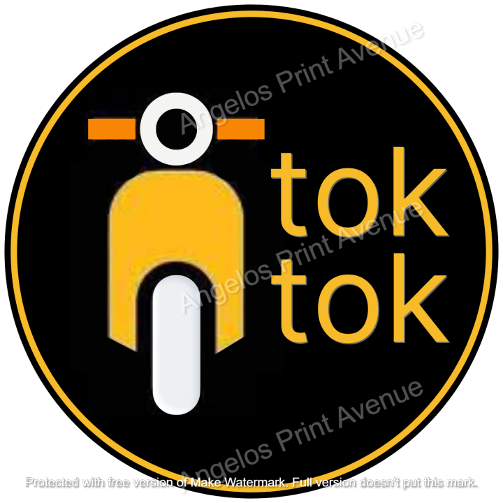 TOKTOK LOGO Decals/ Stickers | Lazada PH