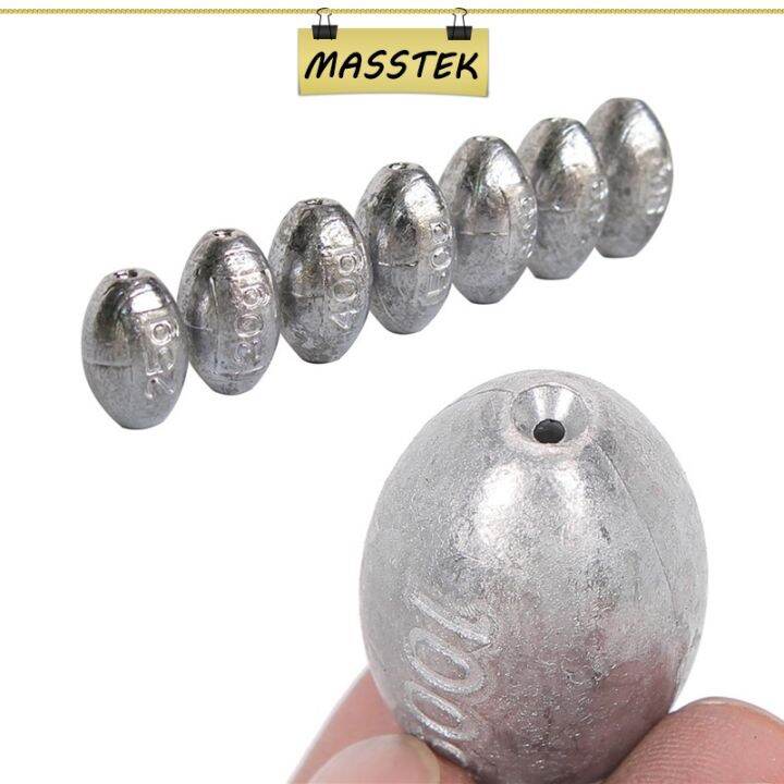 @Johor Fishing Weight Sinker 50-150g Fishing Olive Shape Sinkers Fishing Weights Split Shot ...