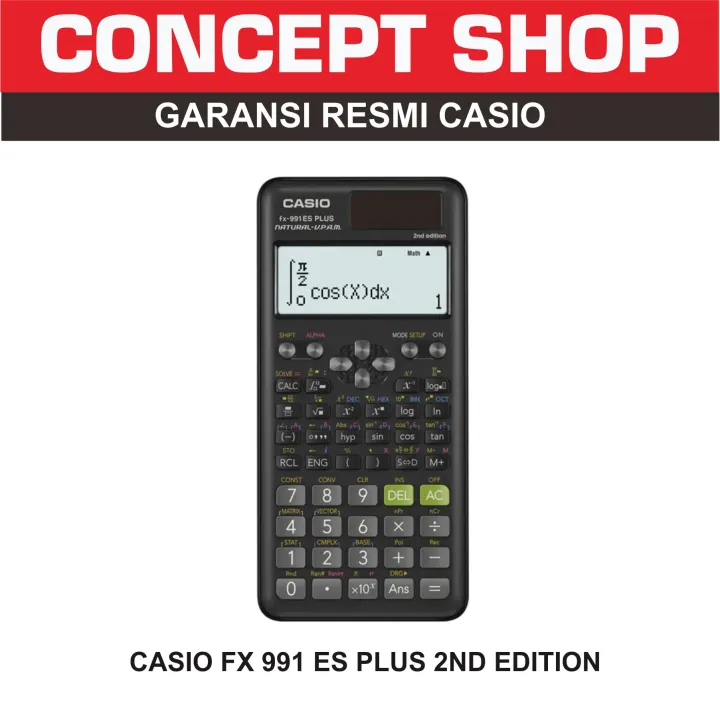 CASIO FX 991 ES PLUS 2ND EDITION. FX991 ES PLUS 2 | Lazada Indonesia