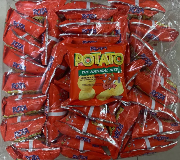 ️BEST ️ ORIENTAL ROTA POTATO CHIPS HOT & SPICY / PERISA PEDAS DAN ...