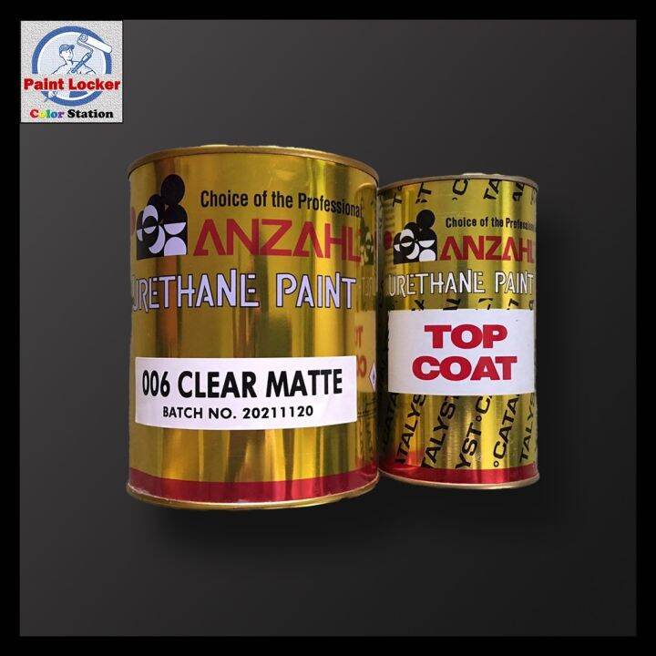 ;T#Anzahl Urethane Automotive Topcoat 006 Clear Matte with Topcoat ...