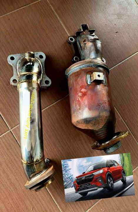Perodua Ativa/ Toyota Raize/ Daihatsu Rocky 1.0L Extractor Downpipe ...