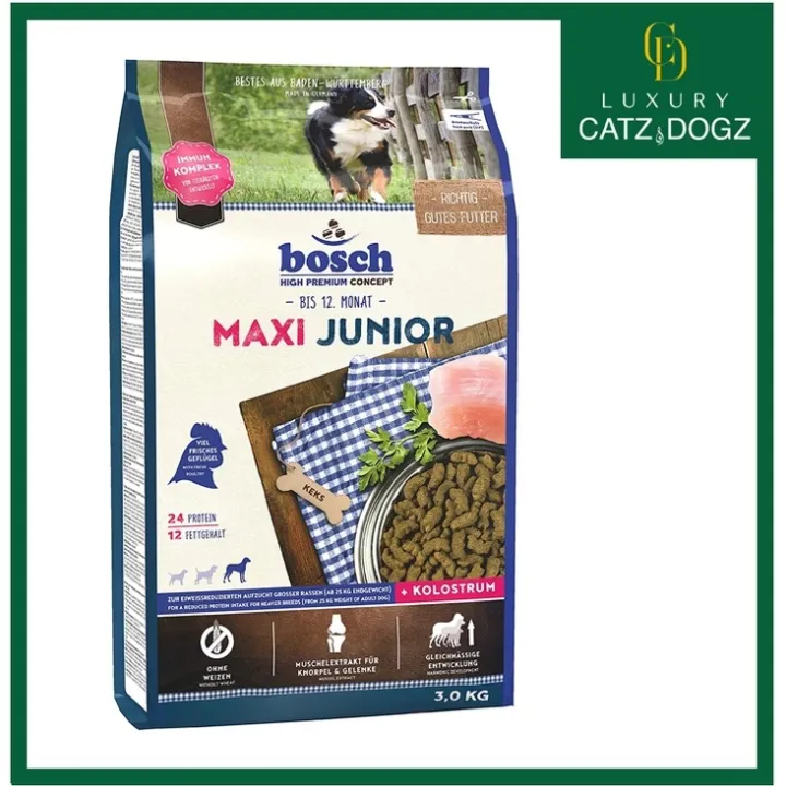 Bosch High Premium Concept Maxi Junior | Dry Dog Food 3kg | For large ...