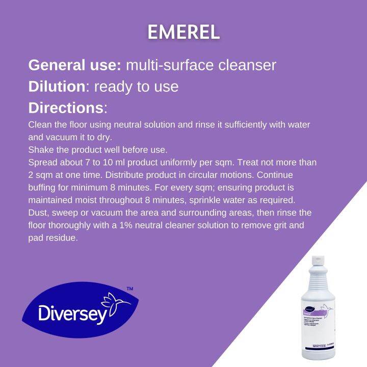 Diversey Taski Emerel Multi Surface Creme Cleanser 946ML | Lazada PH