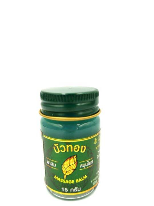 Green Nature Thai Herbal Relax Massage Green Balm 15g 100original Lazada