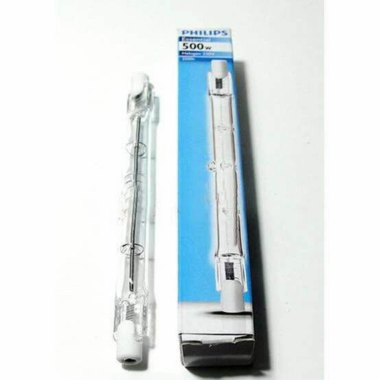 PHILIPS ESSENTIAL LAMPU HALOGEN STICK 500WATT | Lazada Indonesia