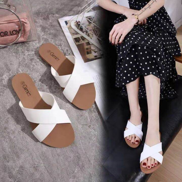Best Seller - Erin Korean Flat Sandals RL-14 | Lazada PH