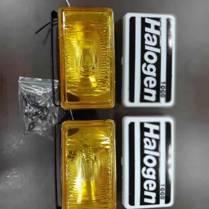 Lampu Kabut Foglamp Fog Lamp Halogen 4500 Universal Panther Kotak ...